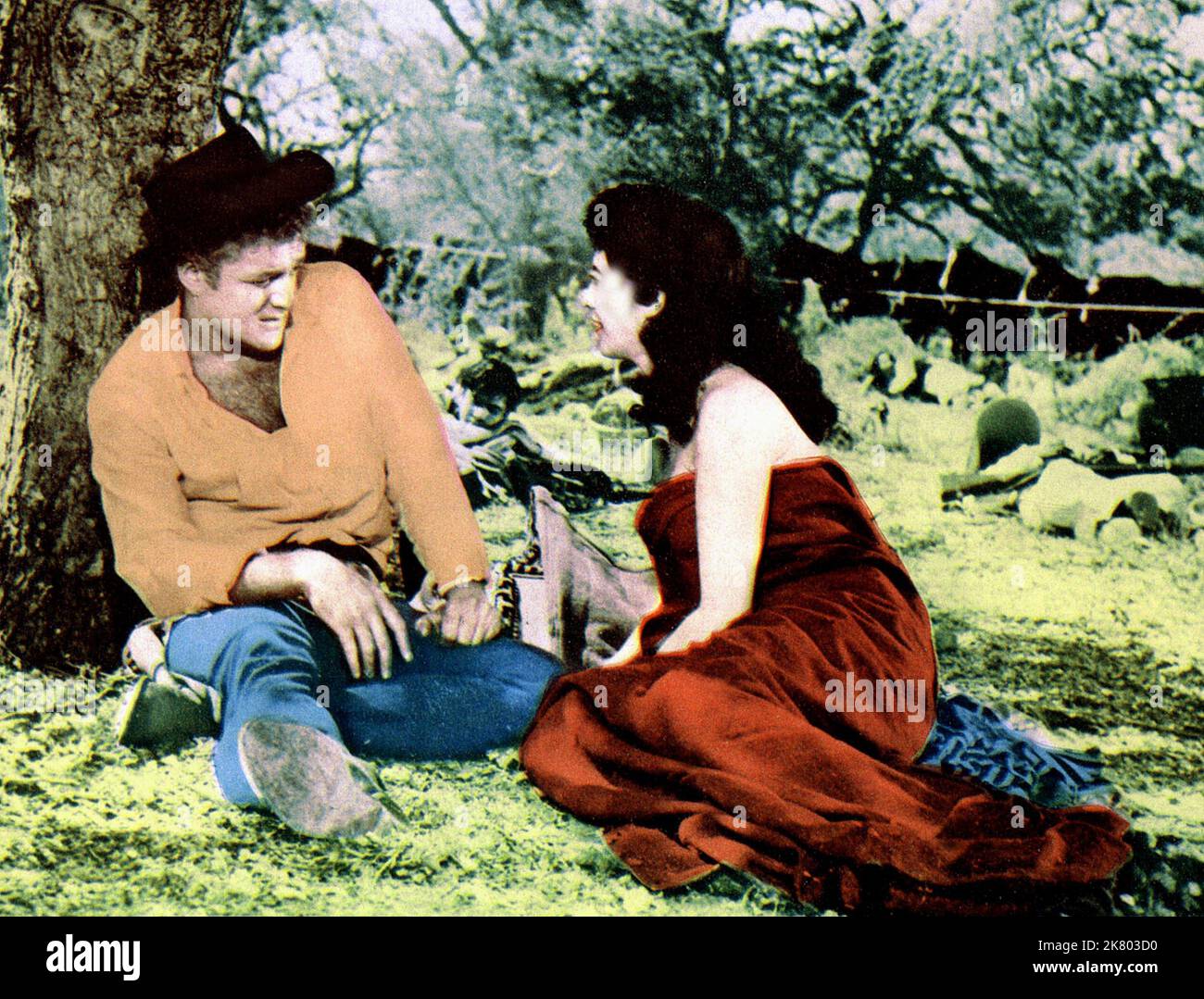 Brian Keith & Margia Dean Film Villa! (1954) Characters: Bill Harmon ...