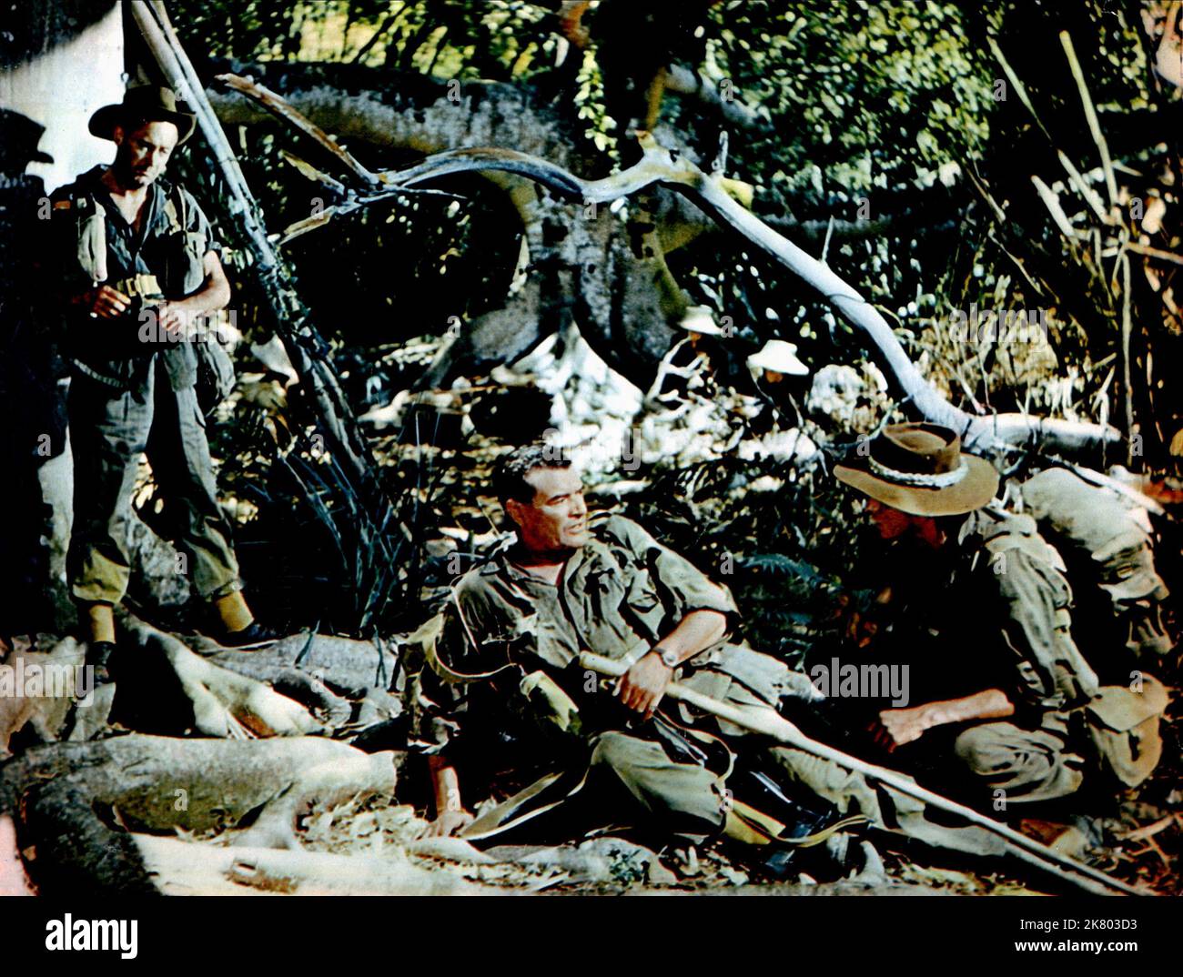Jack Hawkins Film The Bridge On The River Kwai (1956) Characters: Maj ...