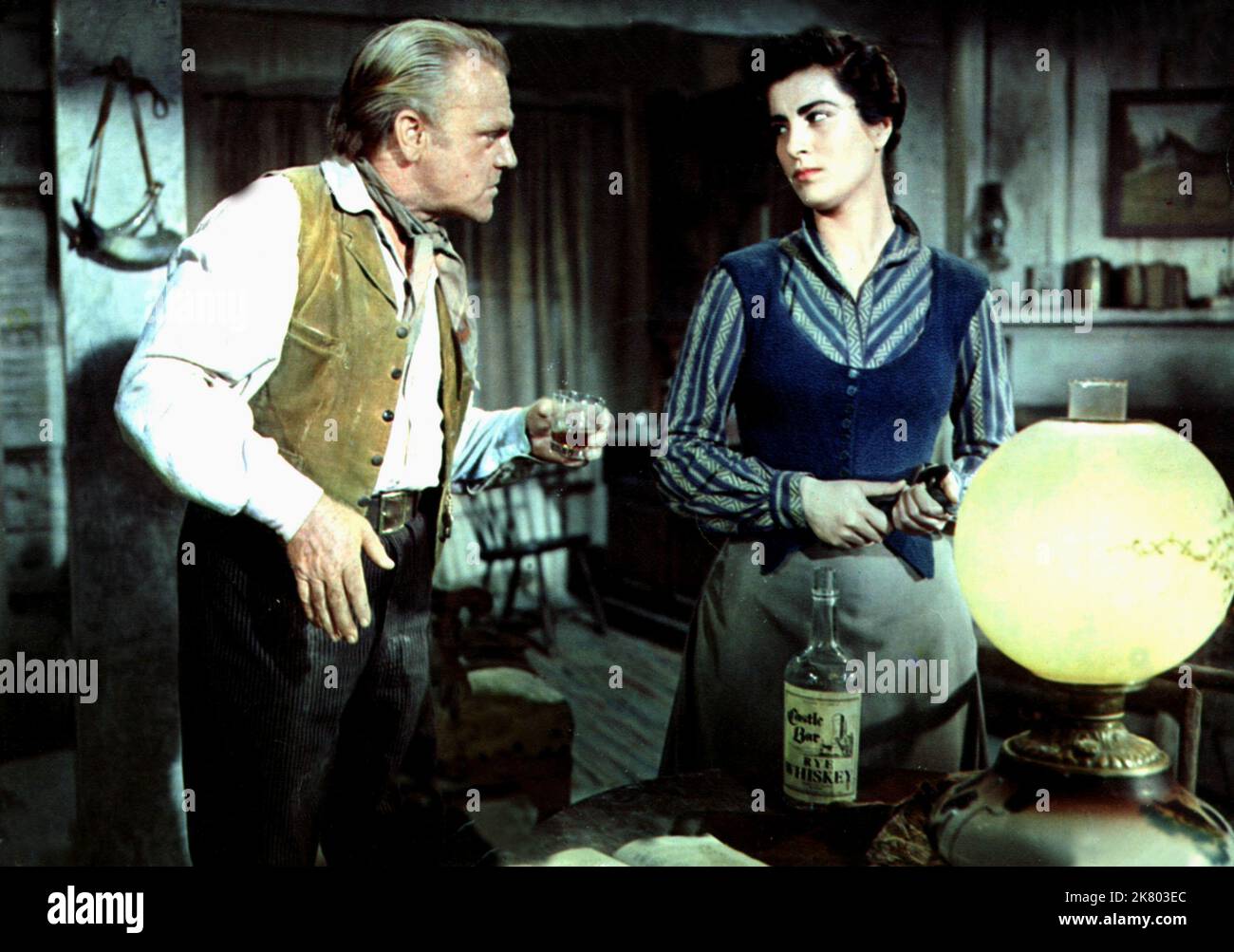 Irene Papas & James Cagney Film Tribute To A Bad Man (1956) Characters ...