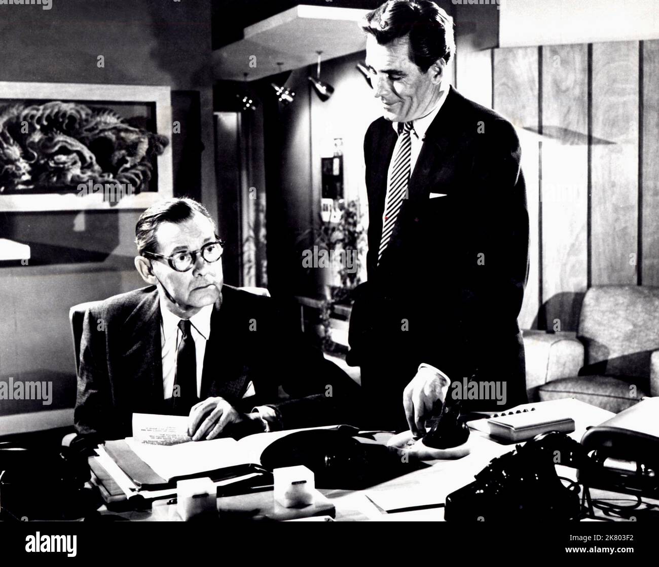 Herbert Marshall & Philip Carey Film Wicked As They Come (1957 ...