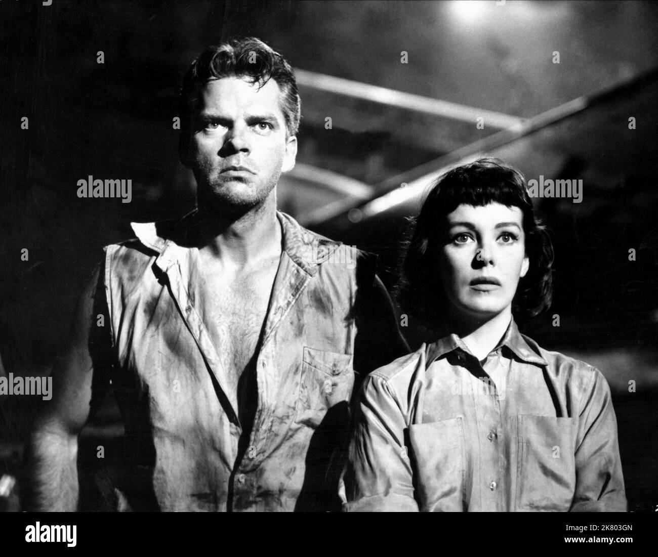Keith Andes & Phyllis Kirk Film: Back From Eternity (USA 1956 ...