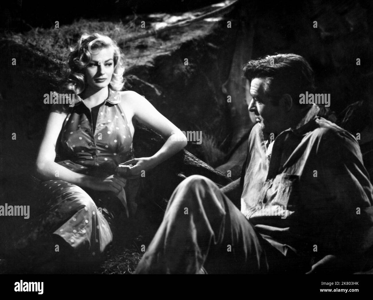 Anita Ekberg & Robert Ryan Film: Back From Eternity (USA 1956) Characters: Rena & Bill Lonagan ...