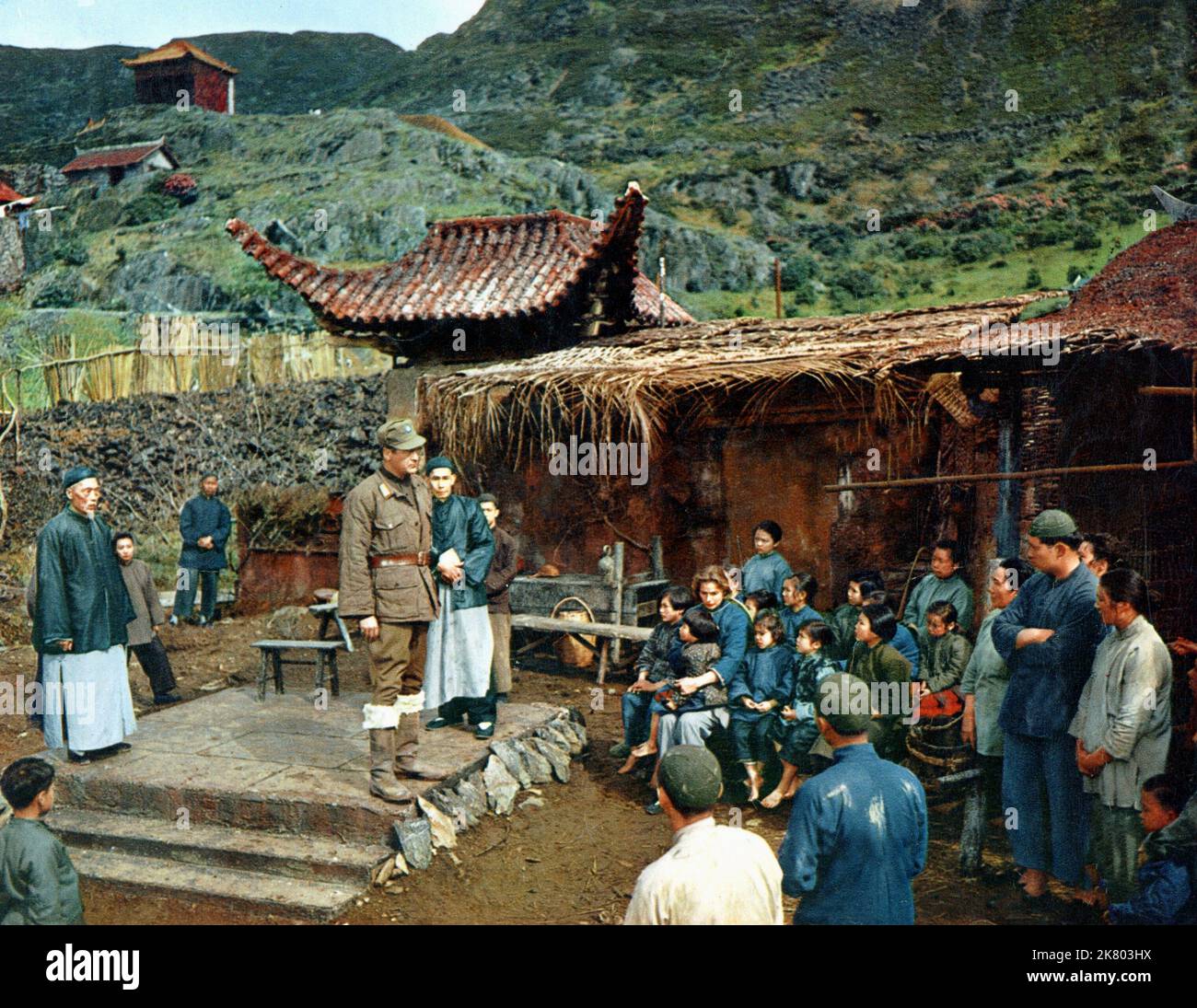 Curd Jurgens & Ingrid Bergman Film The Inn Of The Sixth Happiness (1953 ...