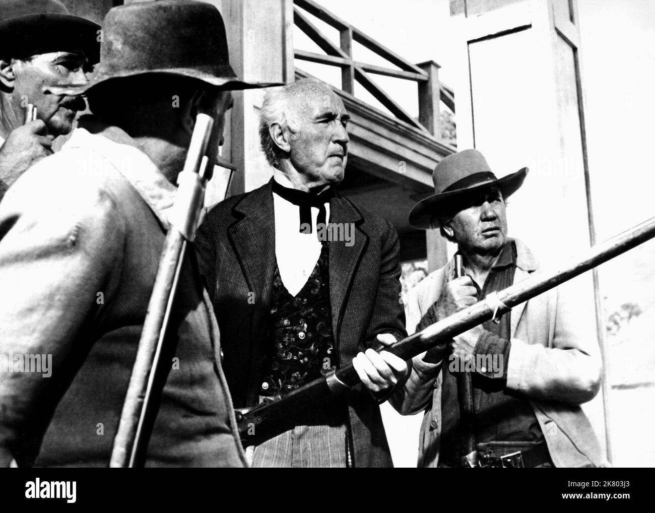 Donald Crisp Film Drango (1957) Characters: Judge Allen Director: Hall ...