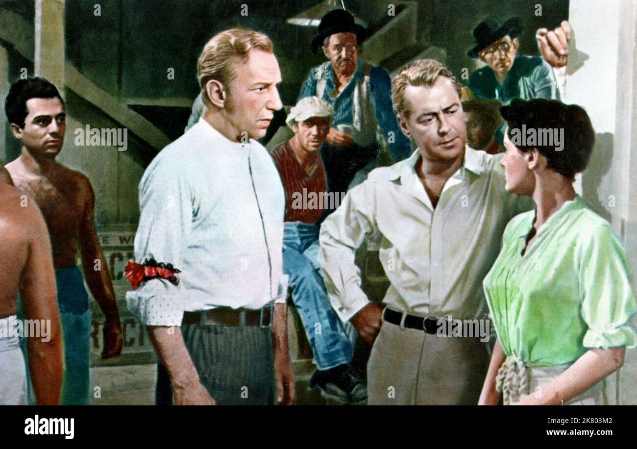 Lloyd Nolan, Alan Ladd & Rossana Podesta Film: The Gun Runner; Santiago ...