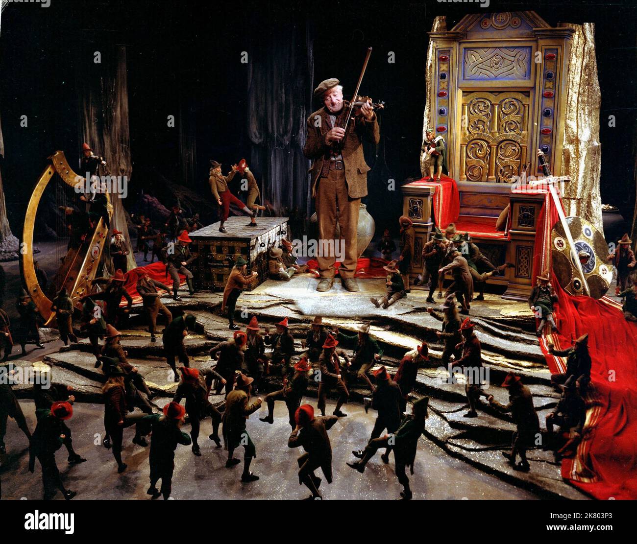 Albert Sharpe, Jimmy O'Dea & Leprechauns Film: Darby O'Gill And The ...