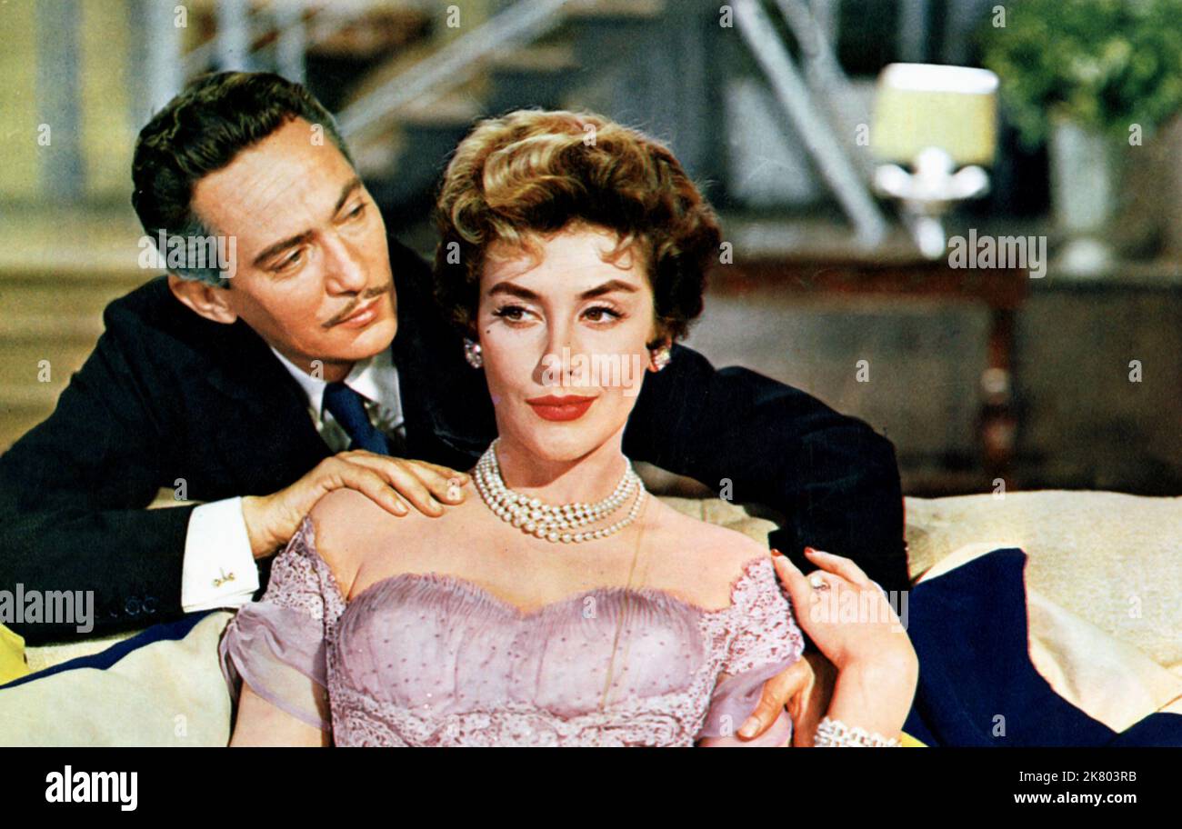 Peter Finch & Kay Kendall Film Simon And Laura (1956) Characters: Simon ...