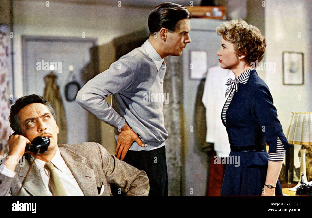 Peter Finch, Ian Carmichael & Muriel Pavlow Film: Simon And Laura (1956 ...