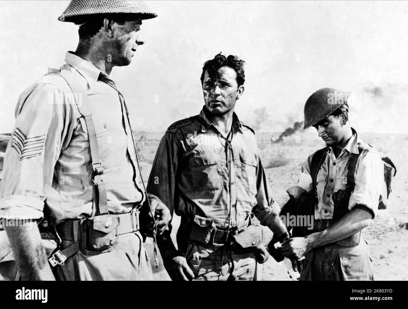 Richard Burton Film The Desert Rats (1953) Characters: Capt. 'Tammy ...