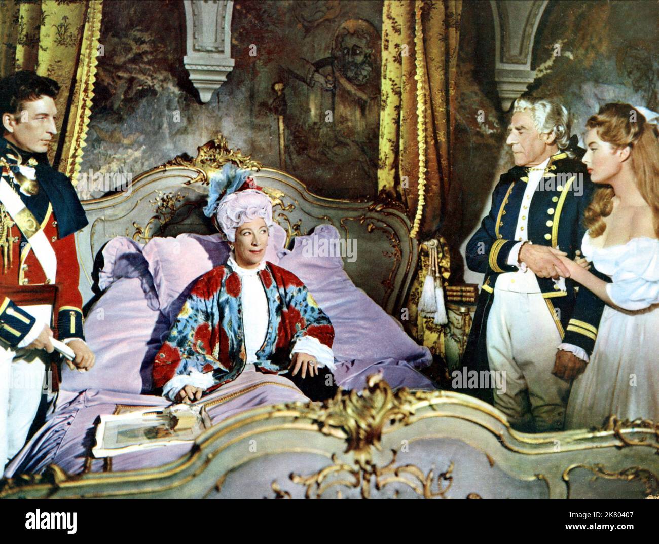 Terence Longdon, Martita Hunt, Finlay Currie & Belinda Lee Film ...