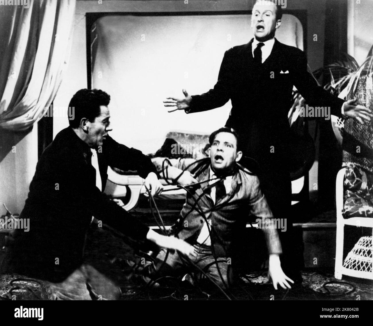 Norman Wisdom & Karel Stepanek Film Man Of The Moment (1957) Characters ...