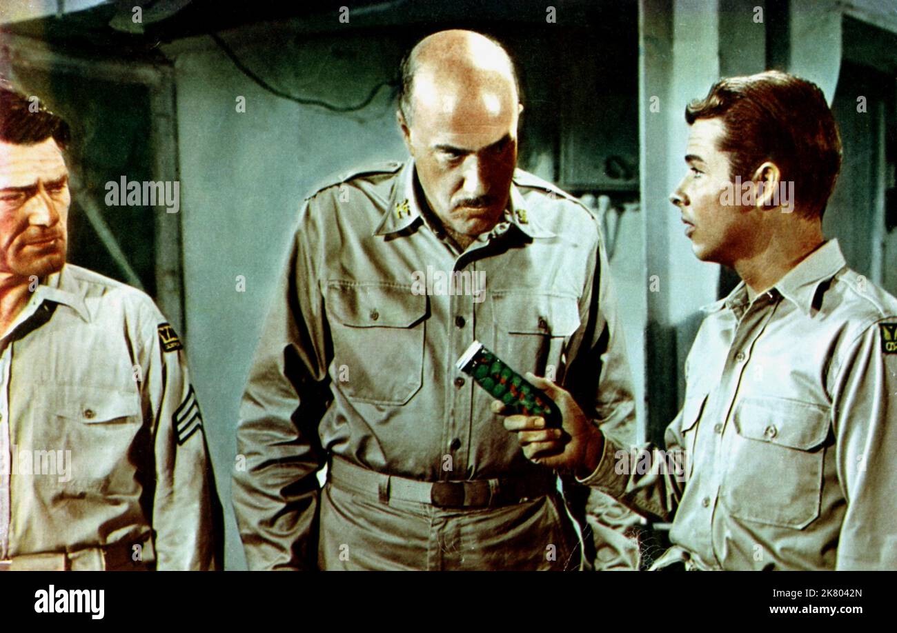 George Nader, Keenan Wynn & Audie Murphy Film: Joe Butterfly (1957 ...