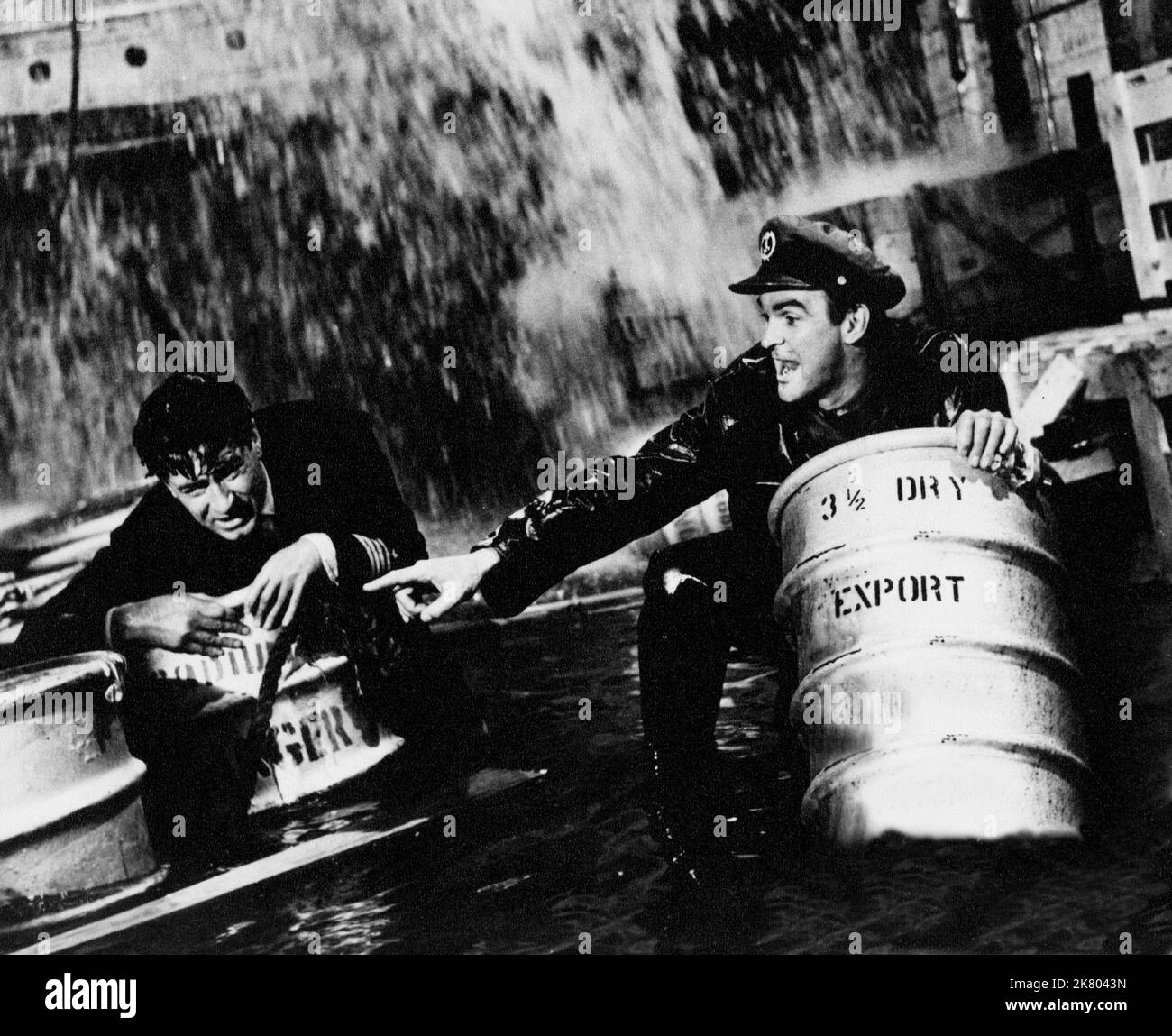 Scene With Stanley Baker Film: Sea Fury (1958) Characters: WITH Abel ...