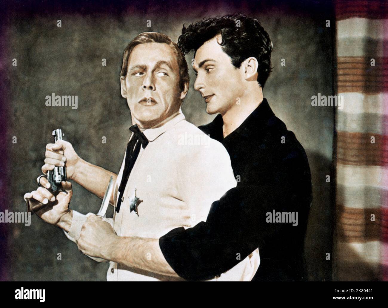 Myron Healey & Keith Larsen Film Son Of Belle Starr (1953) Characters ...