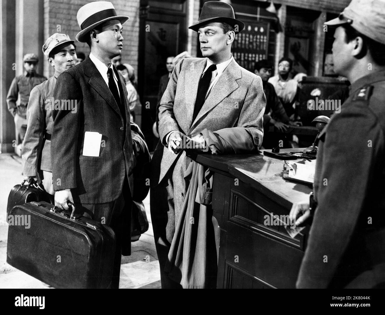 Benson Fong & Joseph Cotten Film: Peking Express (1958) Characters ...
