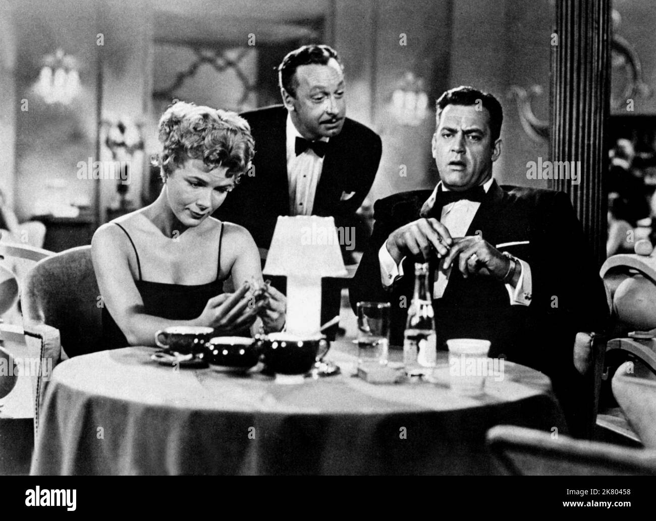 Sally Forrest & Raymond Burr Film Ride The High Iron (1953) Characters ...