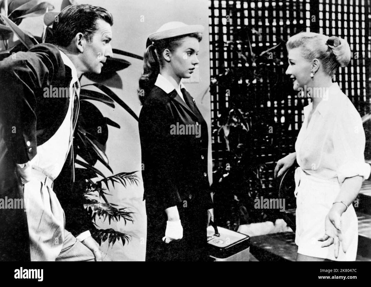 Michael Rennie, Betty Lou Keim & Ginger Rogers Film: Teenage Rebel ...