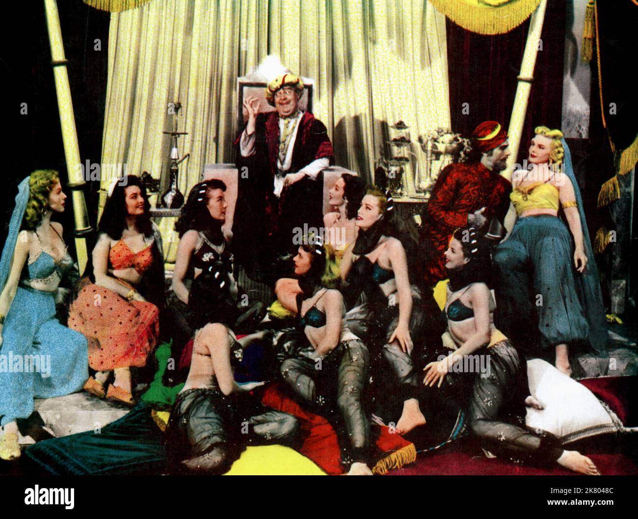 Charles Lung Film Siren Of Bagdad (1954) Characters: Sultan El Malid ...