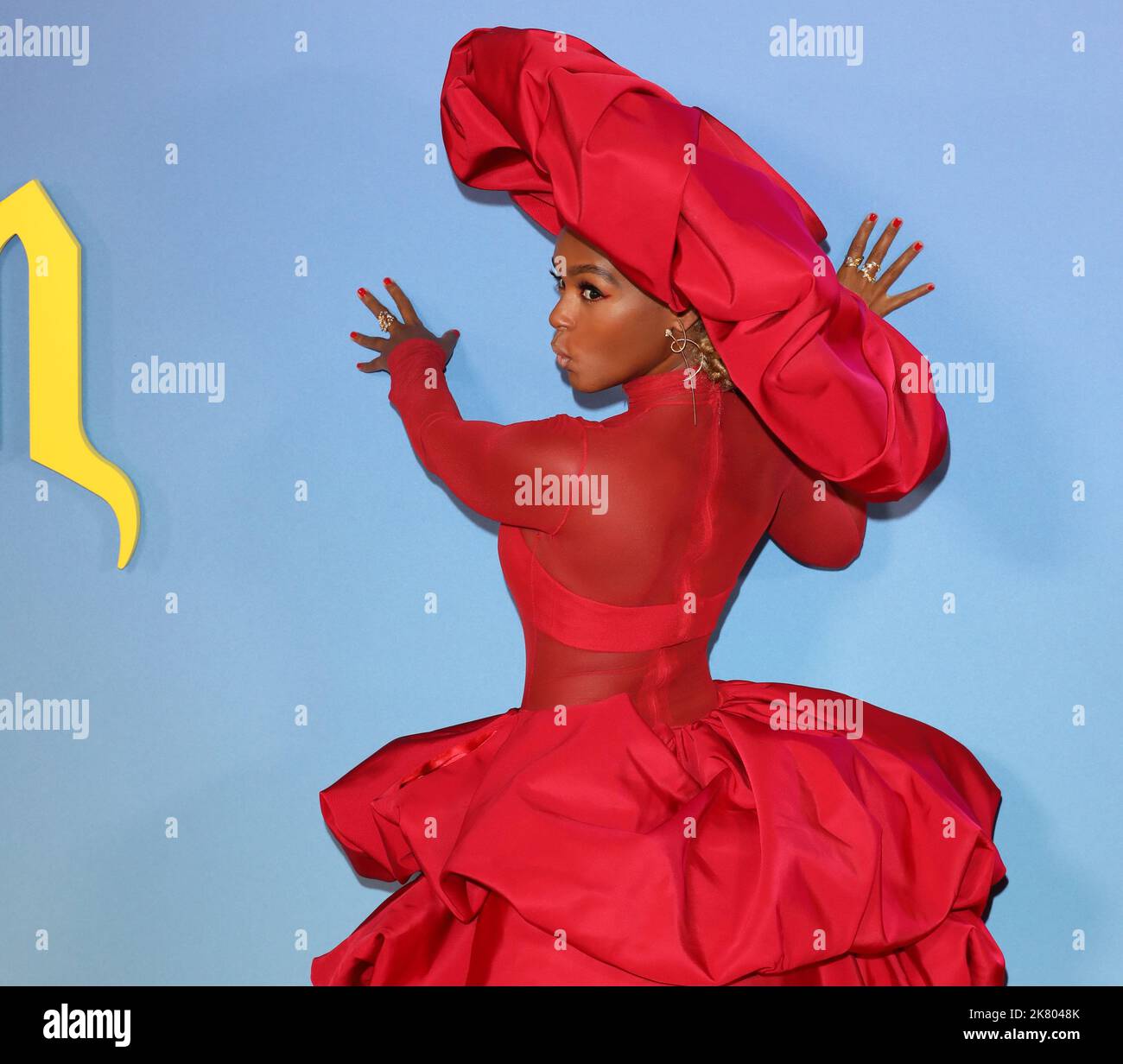 Janelle Monae attends 'Glass Onion: A Knives Out Mystery' film premiere ...