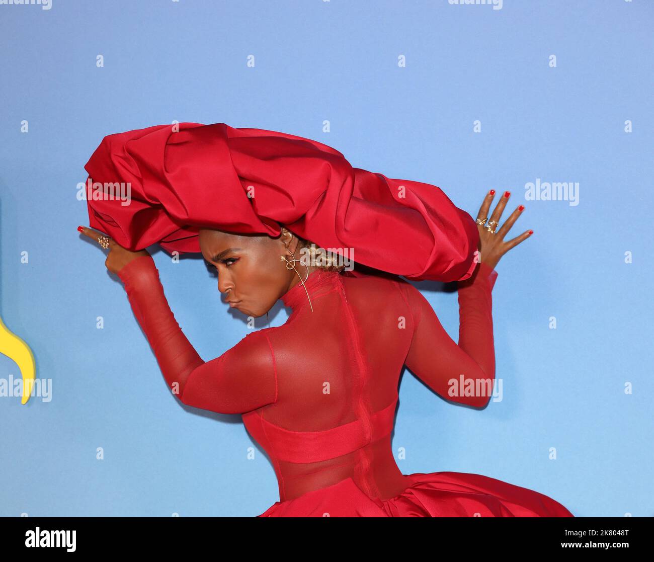 Janelle Monae attends 'Glass Onion: A Knives Out Mystery' film premiere ...