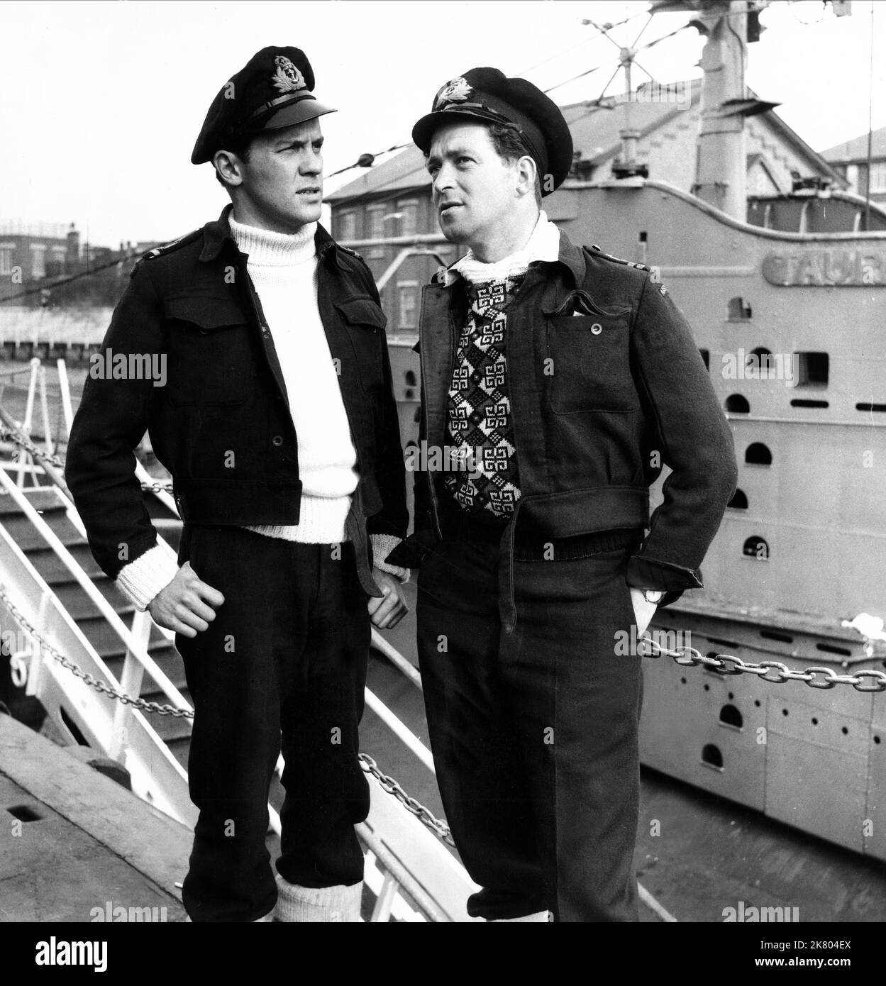 Lee Paterson & John Gregson Film: Above Us The Waves (1954) Characters ...