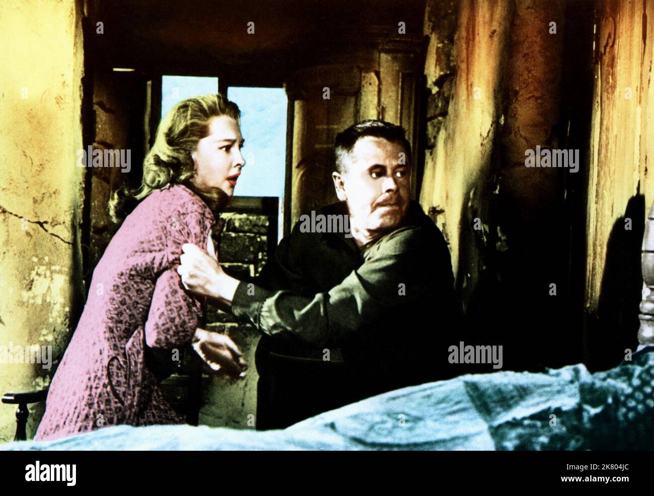 Taina Elg & Glenn Ford Film Imitation General (1956) Characters: Simone ...