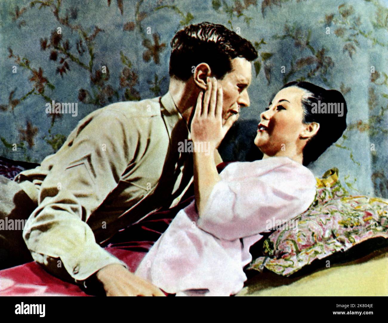 Bradford Dillman & France Nuyen Film In Love And War (USA 1958 ...