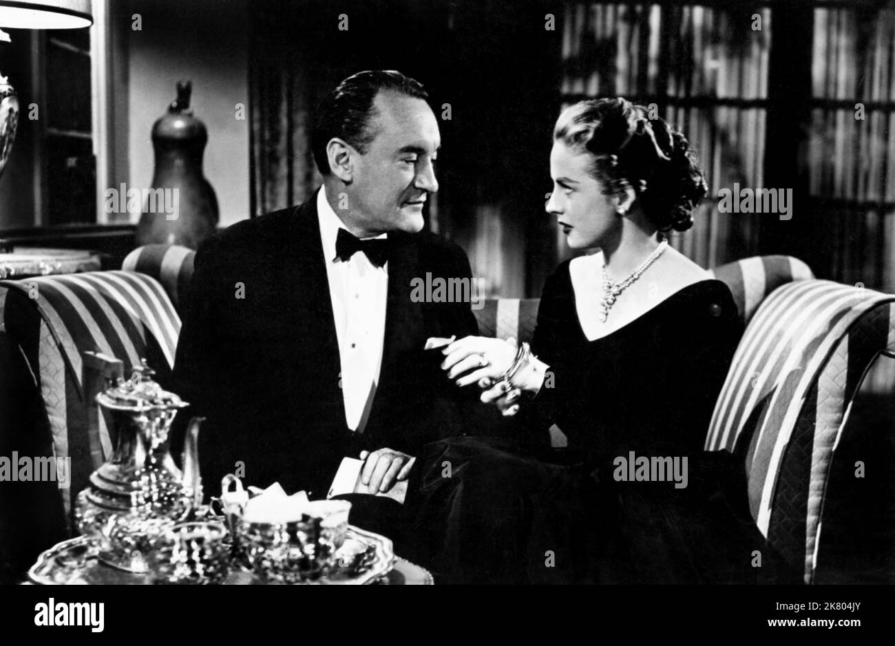 George Sanders & Coleen Gray Film: Death Of A Scoundrel (1955 ...