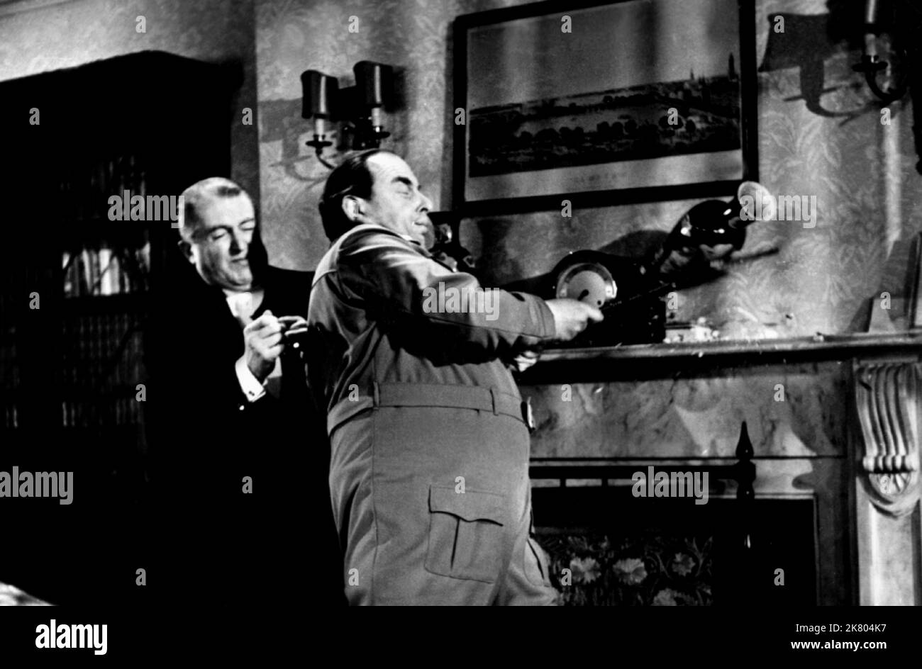 Jack Warner & Robert Morley Film: The Final Test (1955) Director ...