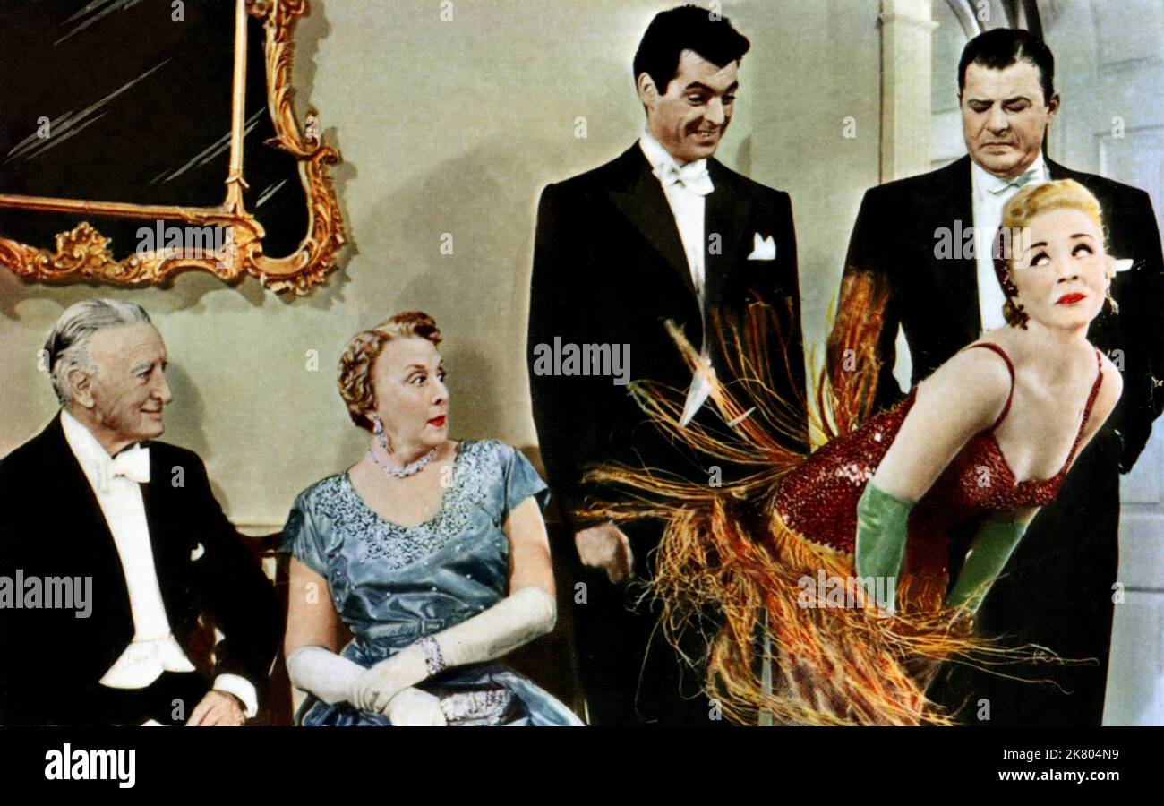 Rory Calhoun, Jack Carson & Piper Laurie Film Ain'T Misbehavin (1957 ...