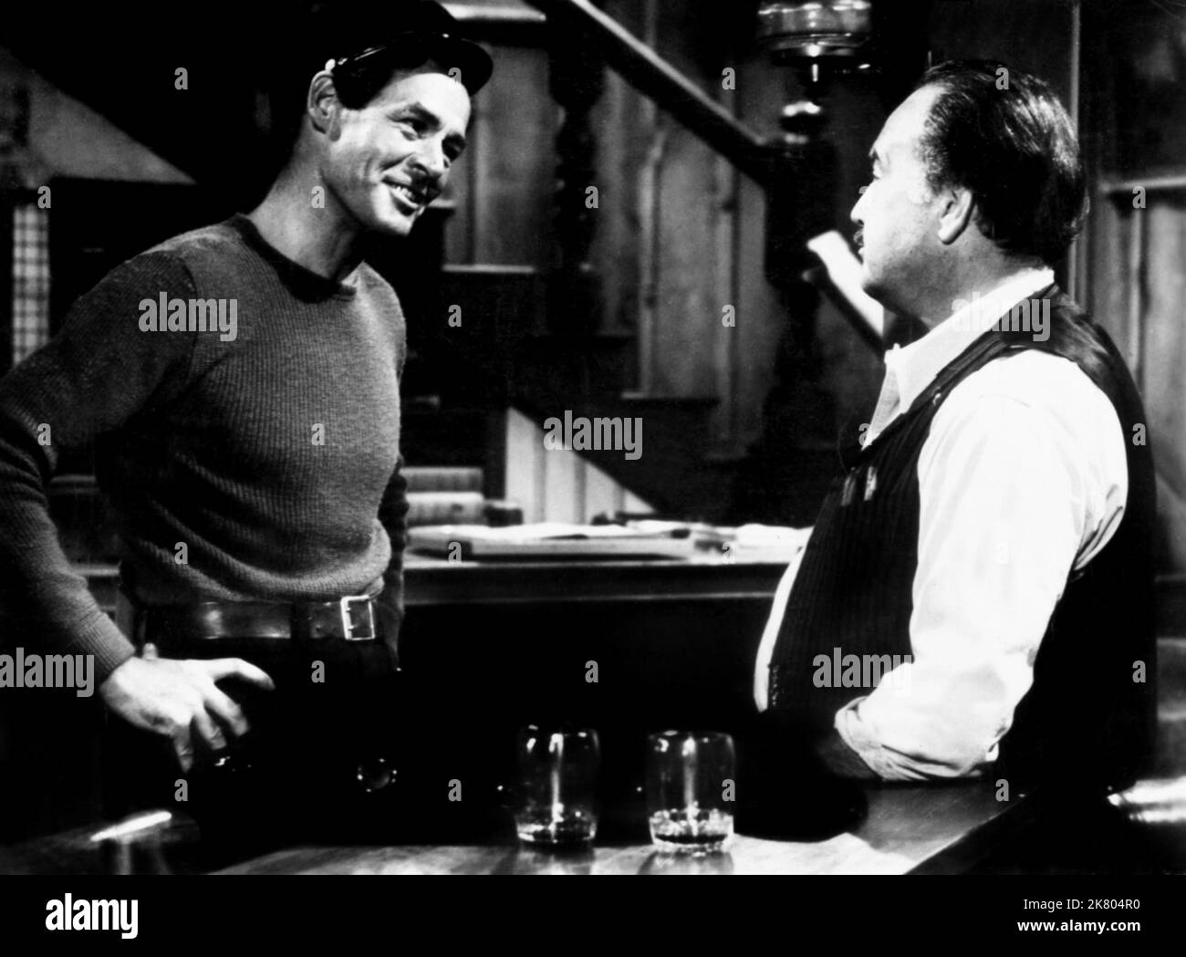 Robert Ryan & Ralph Dumke Film: Alaska Seas (1957) Characters: Matt ...