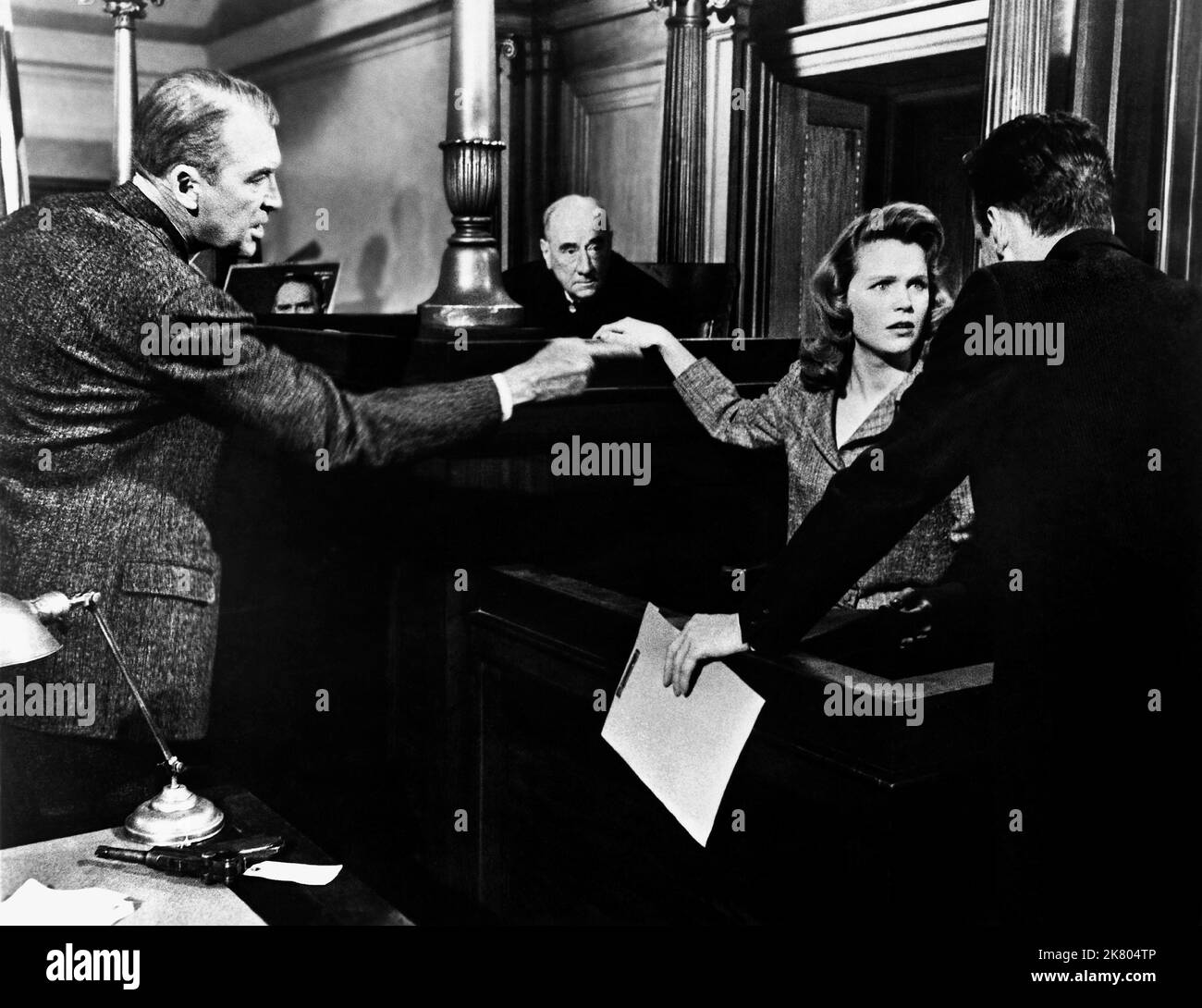 James Stewart, Joseph N. Welch, Lee Remick & George C. Scott Film ...
