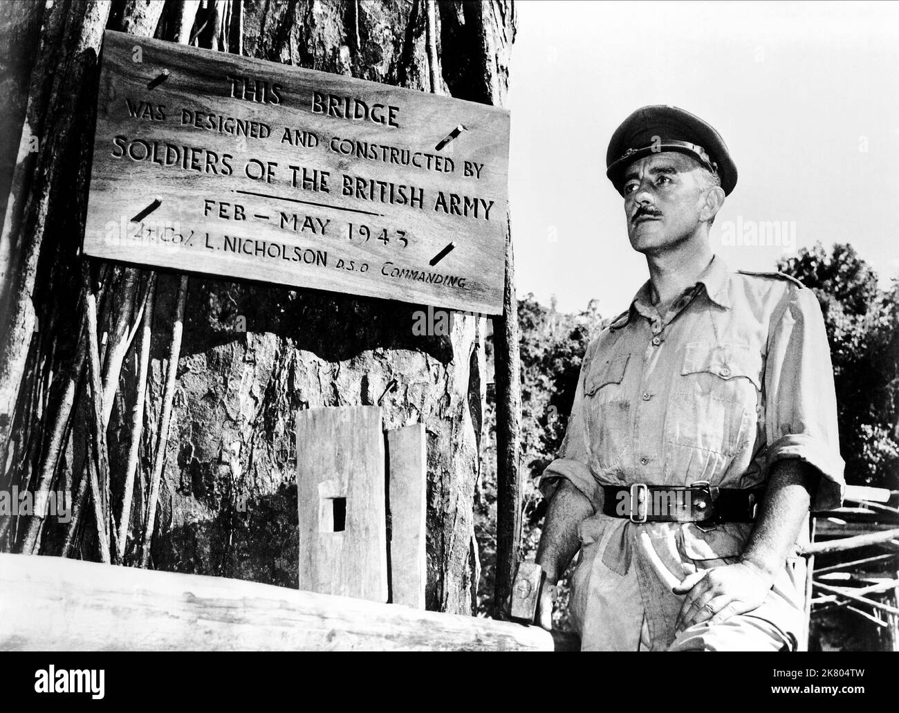 Alec Guinness Film The Bridge On The River Kwai (1957) Characters: Col ...