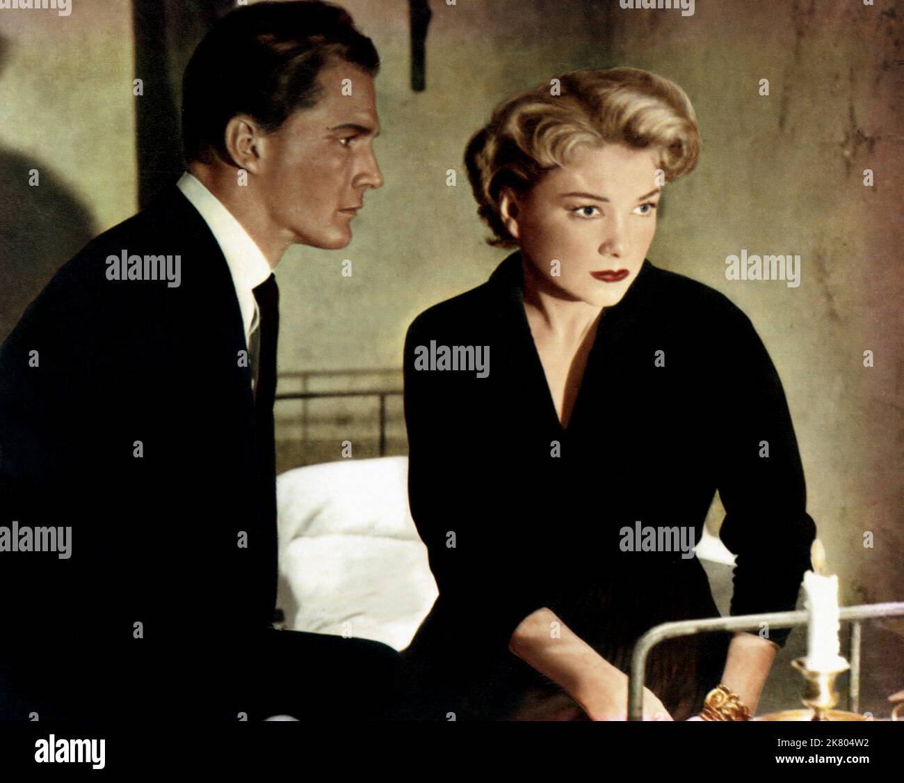 Steve Forrest & Anne Baxter Film Bedevilled (1958) Characters: Gregory ...