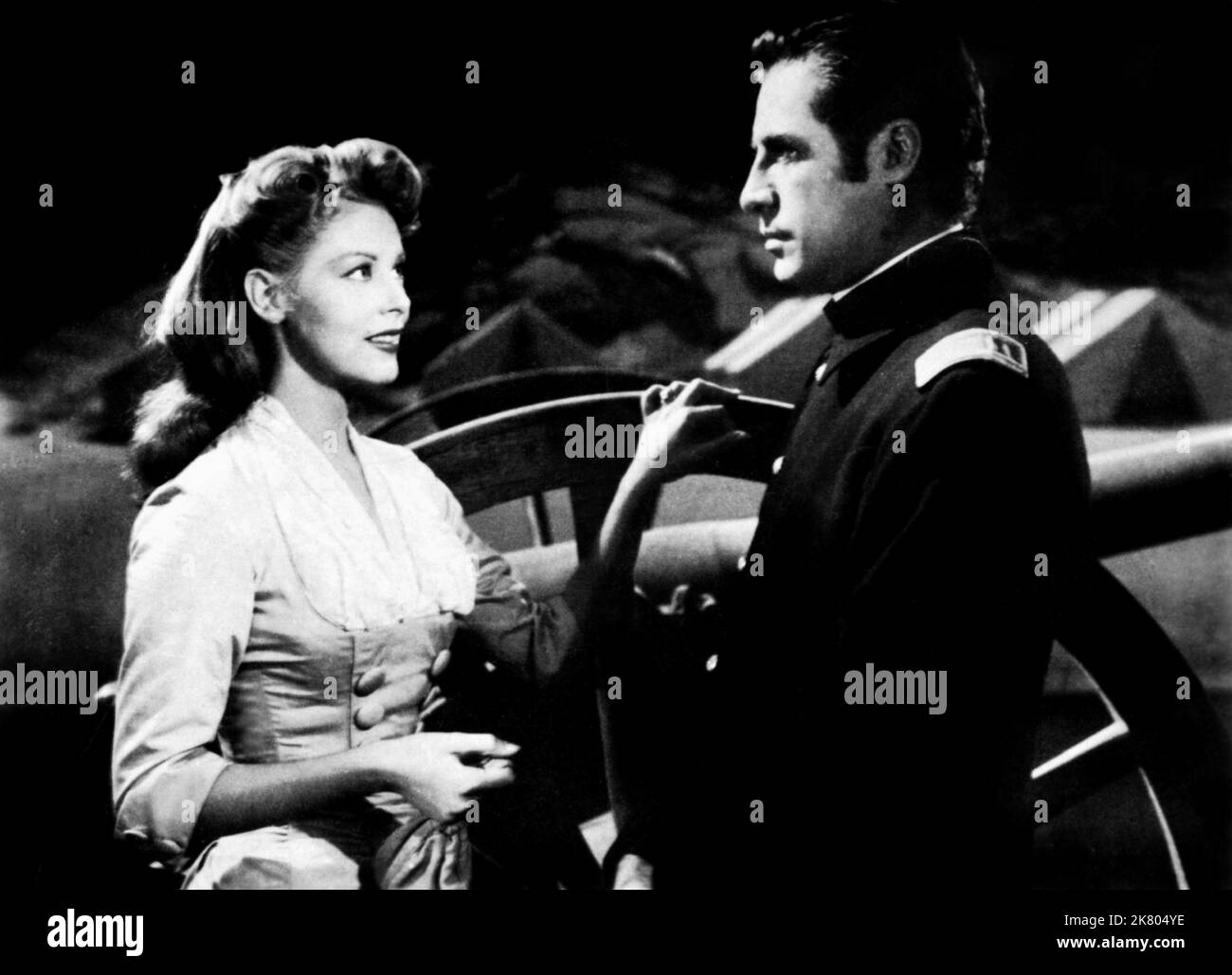 Arlene Dahl & Don Taylor Film: Ambush (USA 1950) Characters: Ann ...
