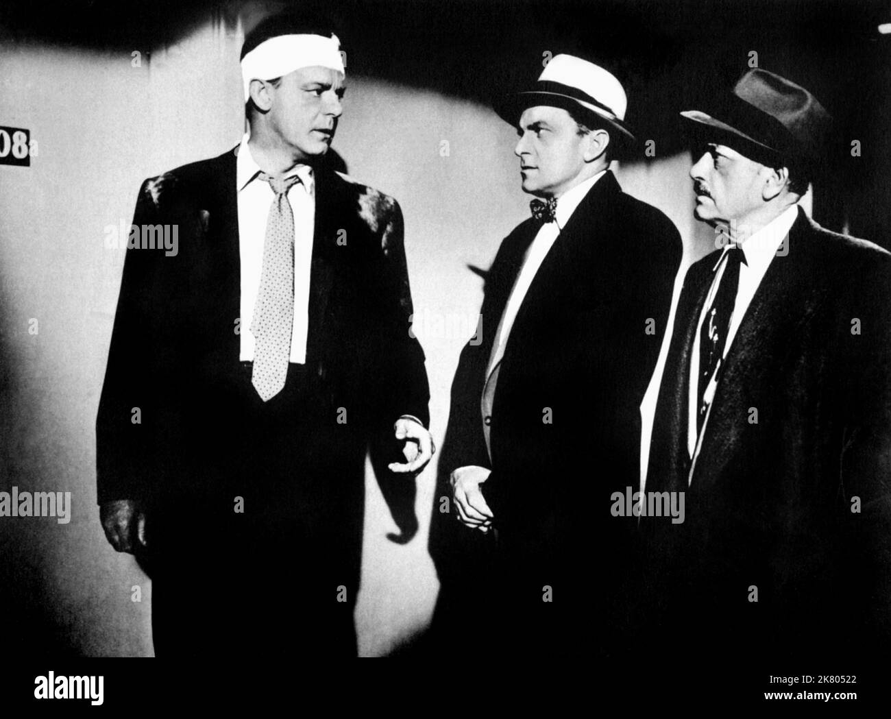 Dennis O'Keefe & Pat O'Brien Film Inside Detroit (1958) Director: Fred ...