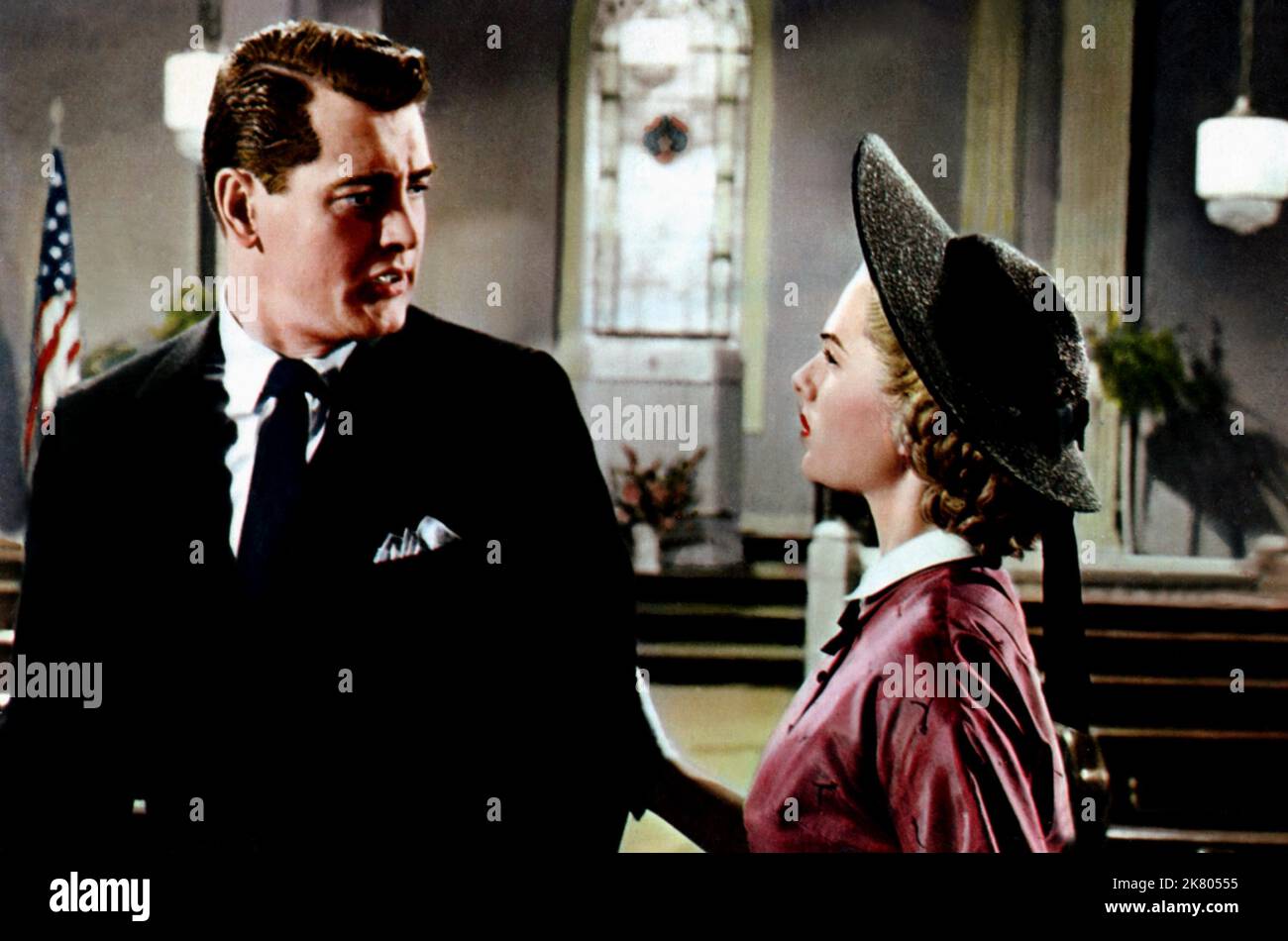 Rock Hudson & Martha Hyer Film Battle Hymn (1957) Characters: Col. Dean ...