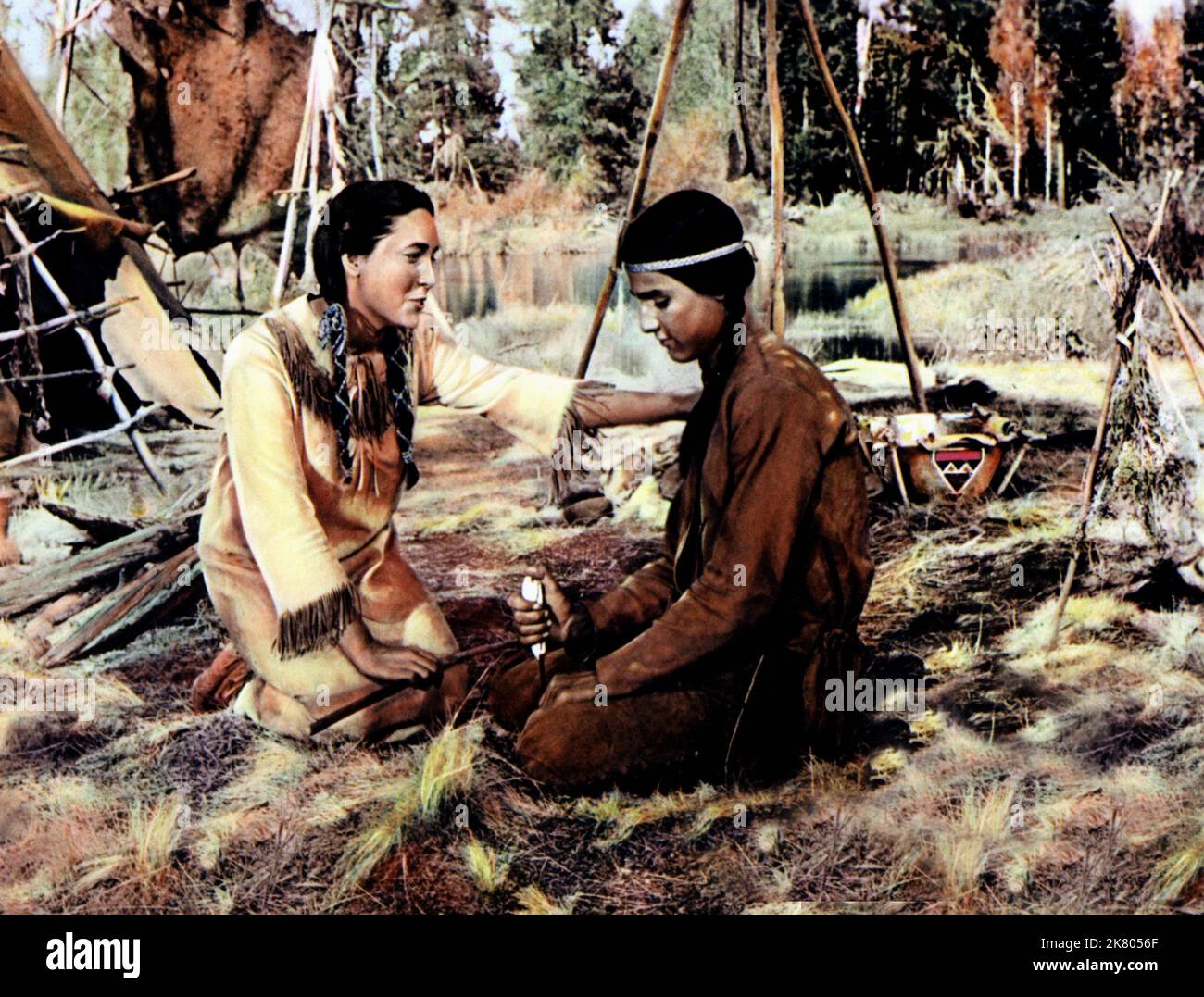 Joy Page & Sal Mineo Film: Tonka (1958) Characters: Prairie Flower ...