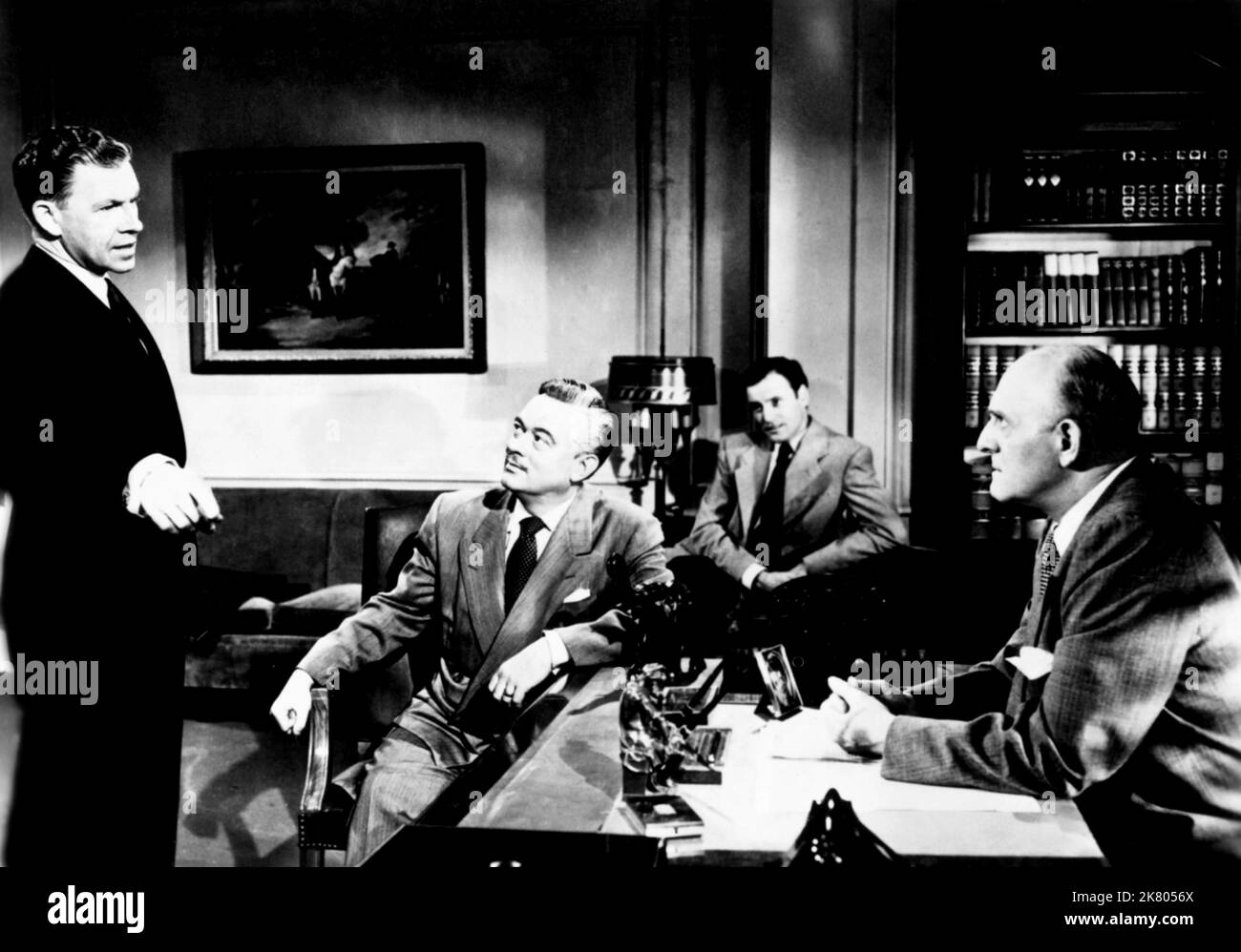 George Murphy & Moroni Oisen Film No Questions Asked (1958) Characters ...
