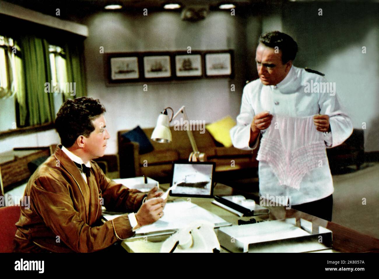 John Gregson Film The Captain'S Table (1958) Characters: Captain Ebbs ...