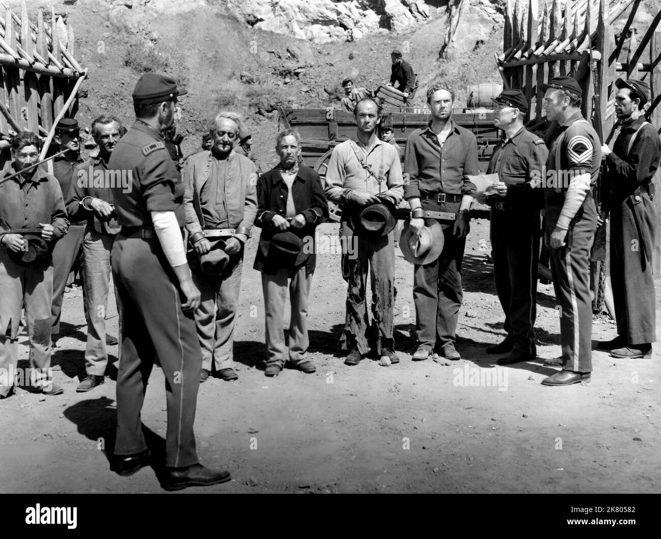 Scene With Sterling Hayden Film Hellgate (1952) Characters: WITH Gil Hanley Director: Charles ...
