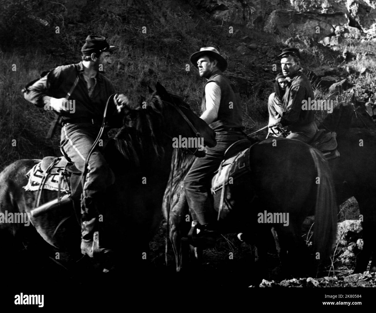 Scene With Sterling Hayden Film: Hellgate (1954) Characters: WITH Gil ...