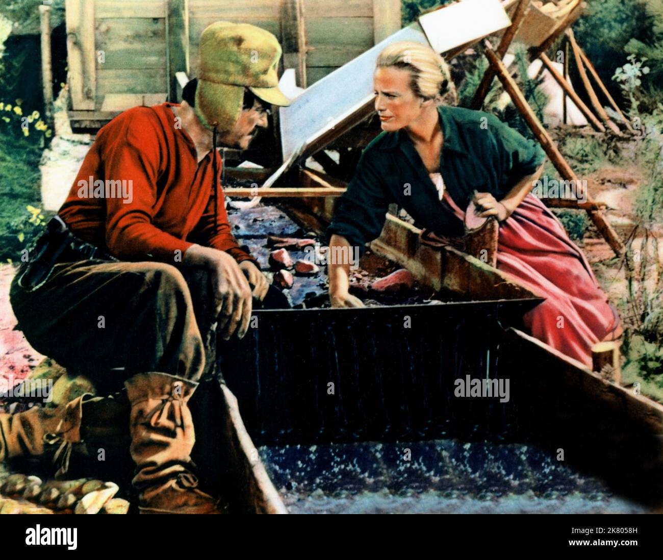 Karl Malden & Maria Schell Film: The Hanging Tree (USA 1959) Characters ...