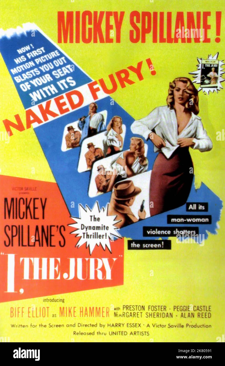 Movie Poster Film: I, The Jury (1951) Director: Harry Essex 14 August 1953 **WARNING** This ...