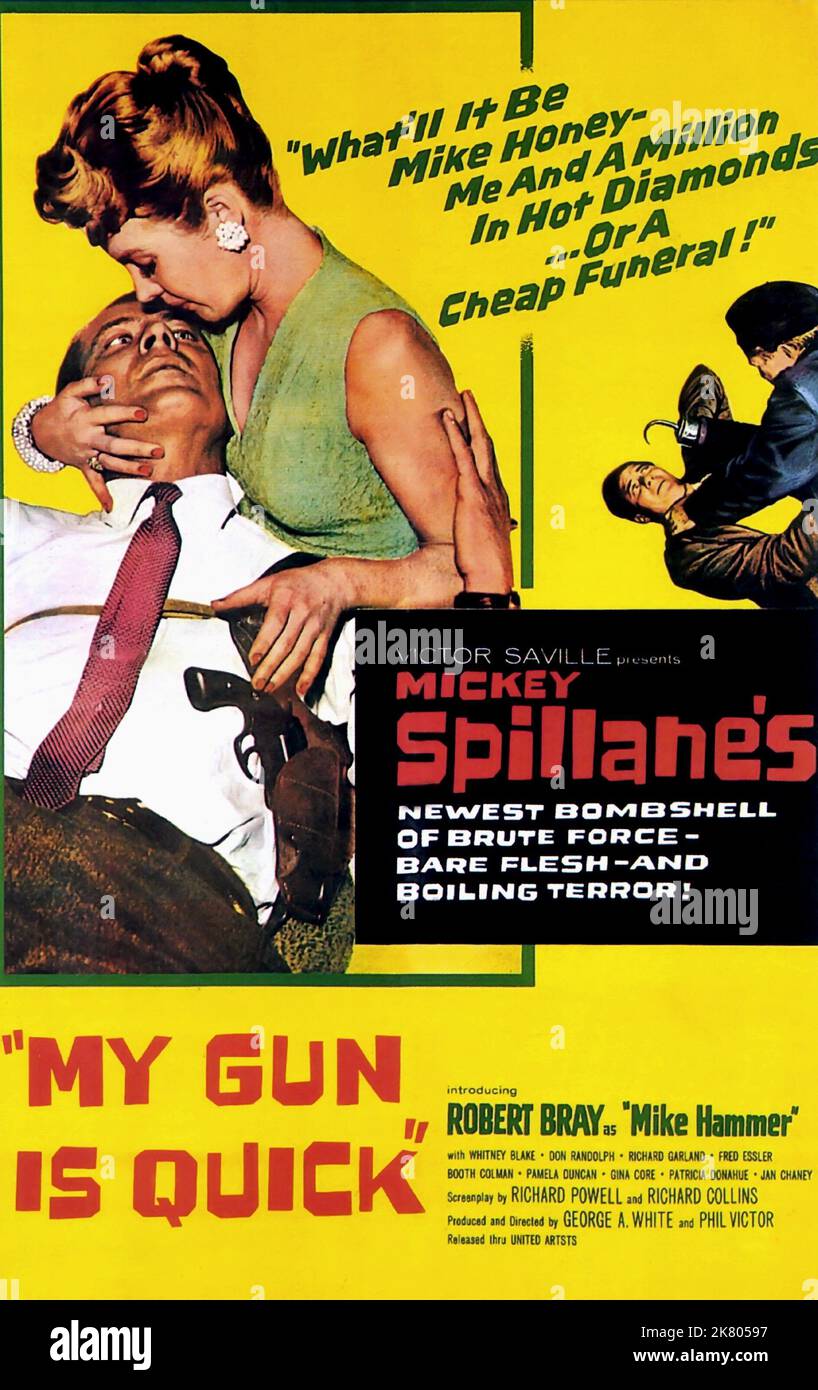 Movie Poster Film: My Gun Is Quick (1954) Director: Phil Victor ...