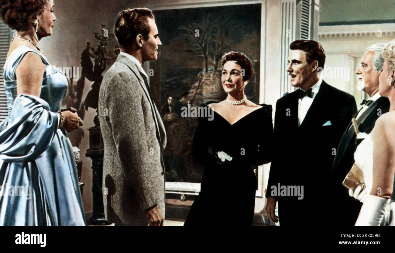 Thelma Ritter, Charlton Heston, Claire Trevor & Tom Helmore Film: Lucy ...