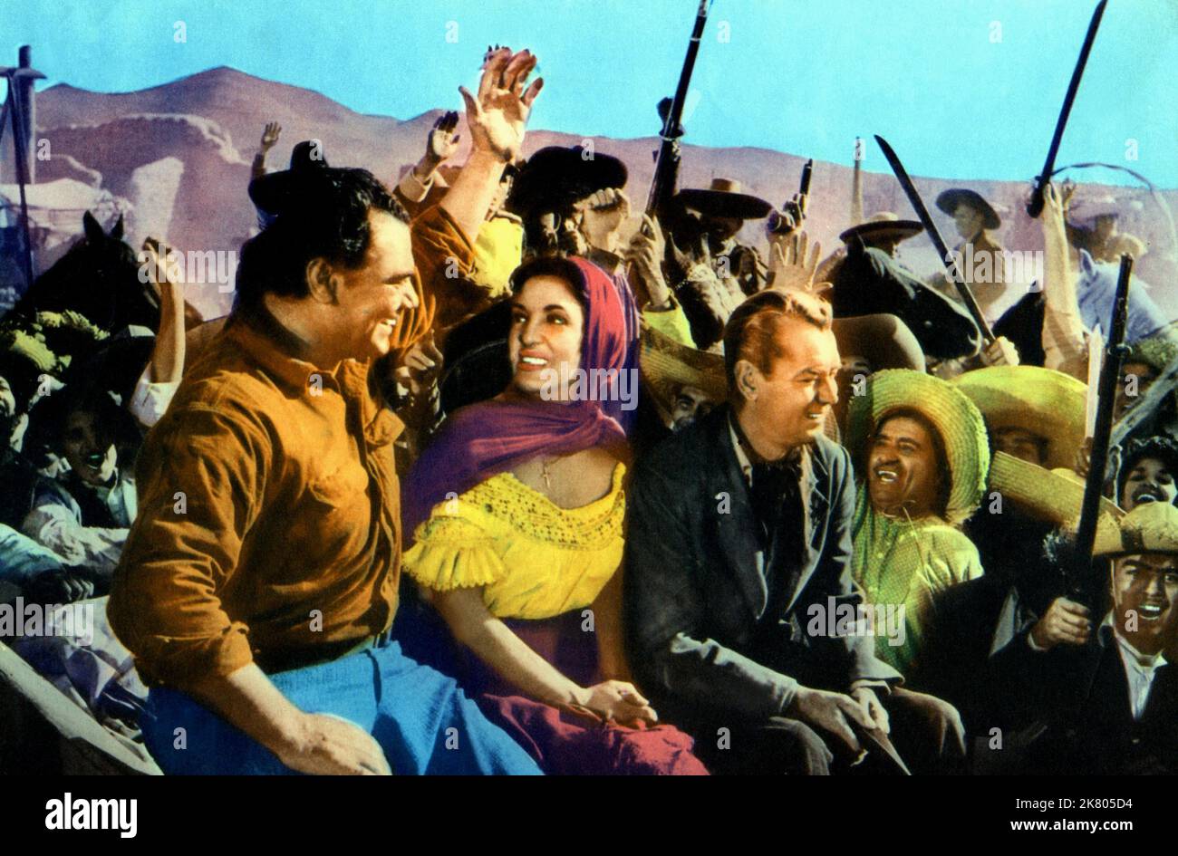 Ernest Borgnine, Katy Jurado & Alan Ladd Film: The Badlanders (1957 ...