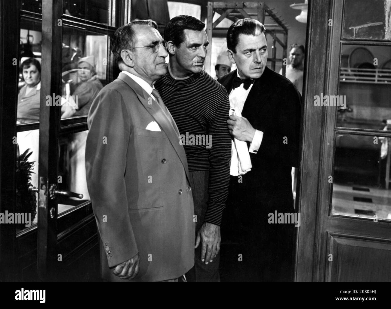 Charles Vanel, Cary Grant & Jean Martinelli Film: To Catch A Thief (USA ...