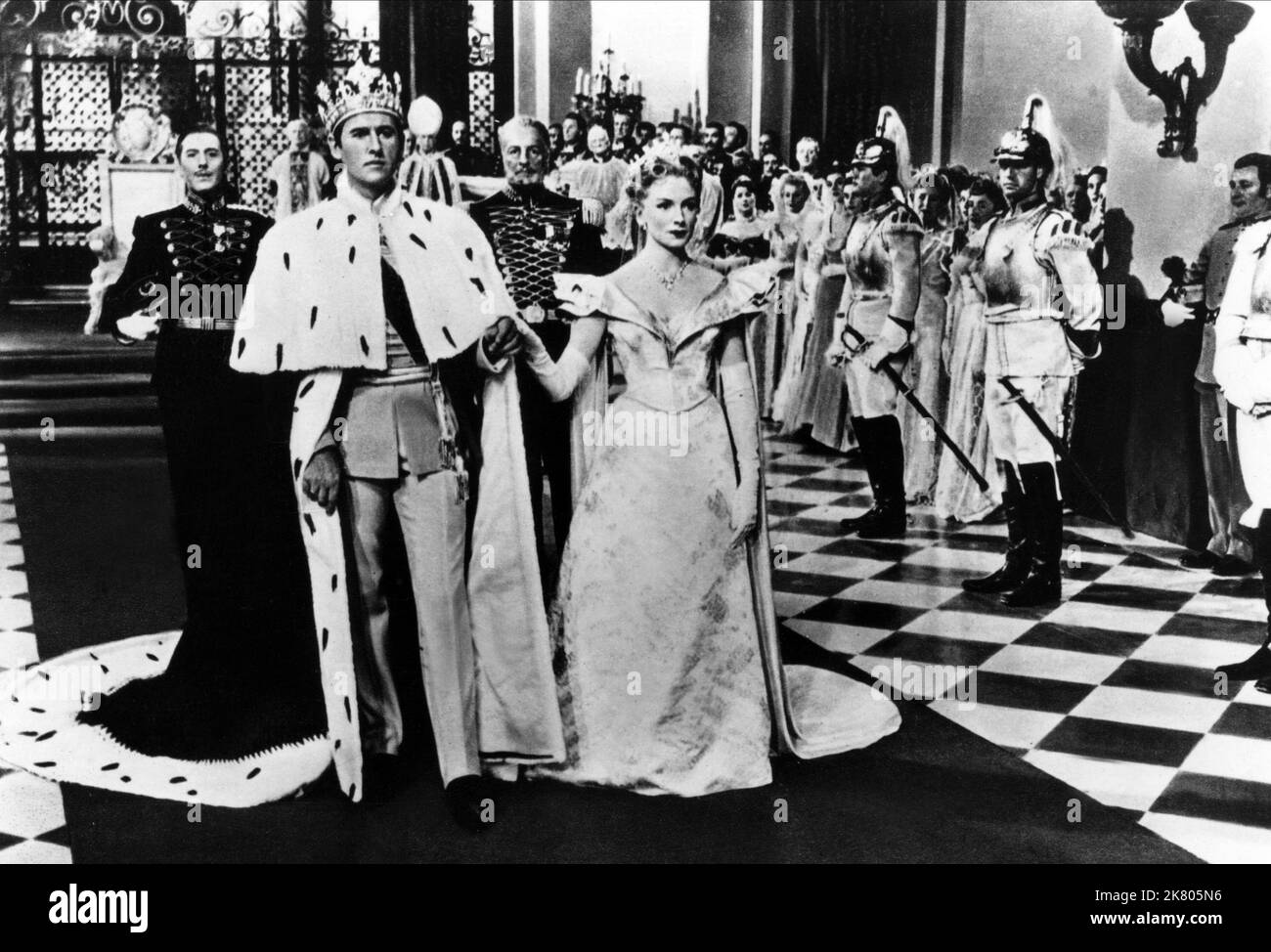 Stewart Granger & Deborah Kerr Film: The Prisoner Of Zenda (USA 1952 ...