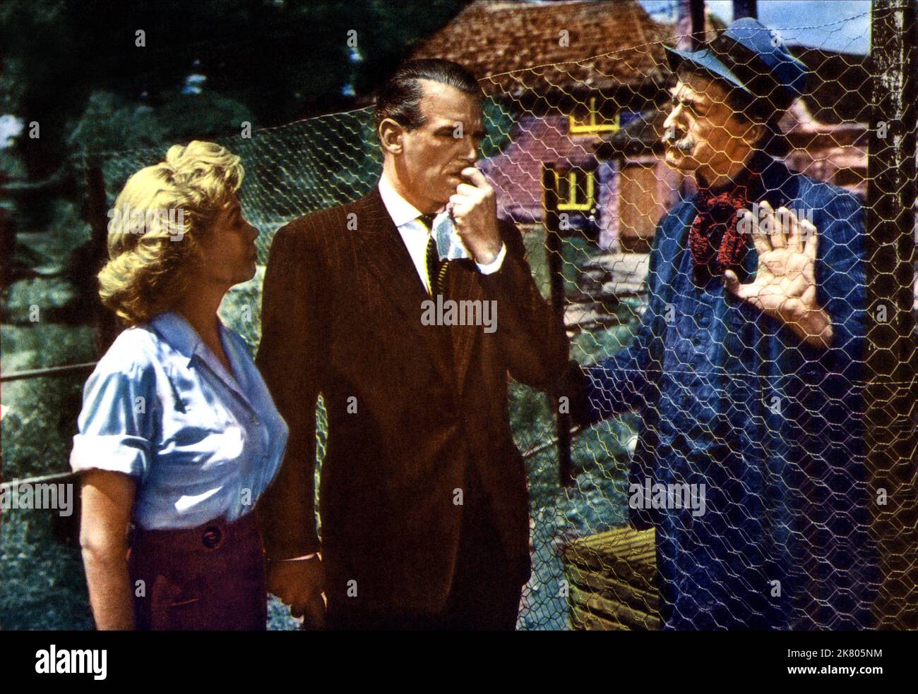 Yolande Donlan & Douglas Fairbanks Jr. Film: Mister Drake'S Duck (UK ...